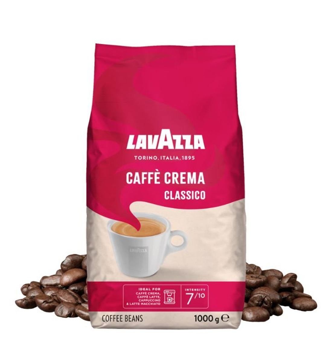 Lavazza Caffe Crema Classico cafea boabe 1 kg | BauturiAlcoolice.ro