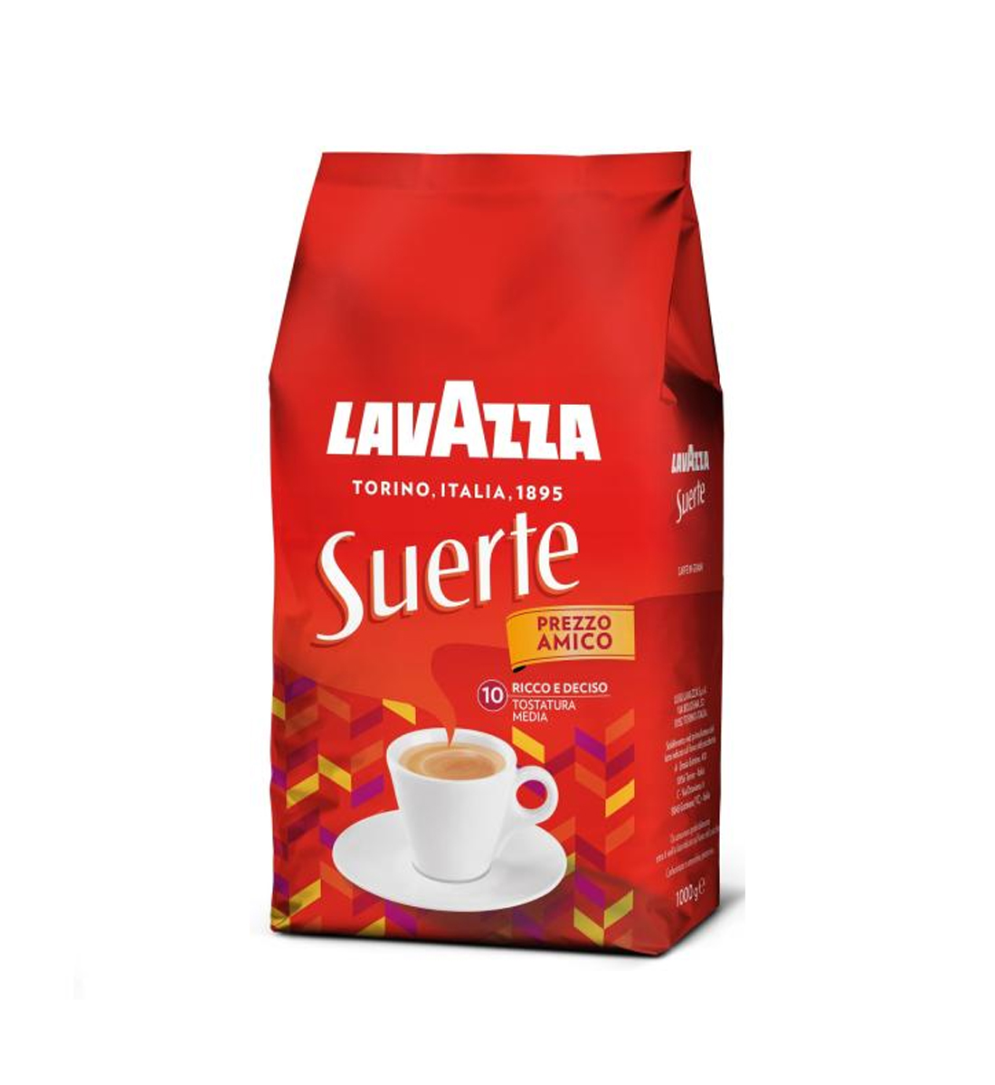 Lavazza Suerte cafea boabe 1 kg | BauturiAlcoolice.ro