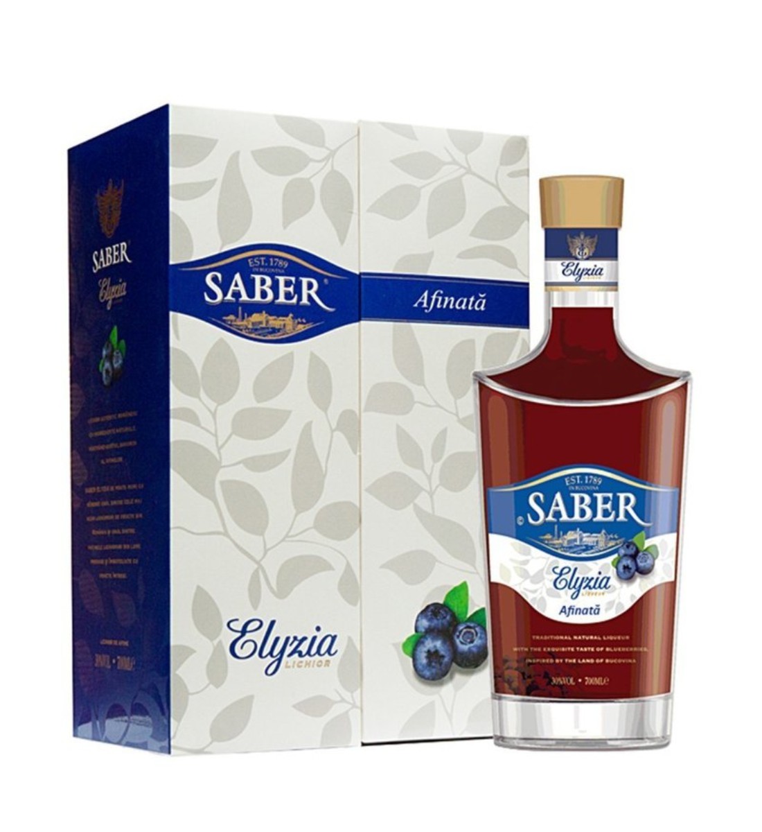 Saber Elyzia Afinata 0.7L | BauturiAlcoolice.ro