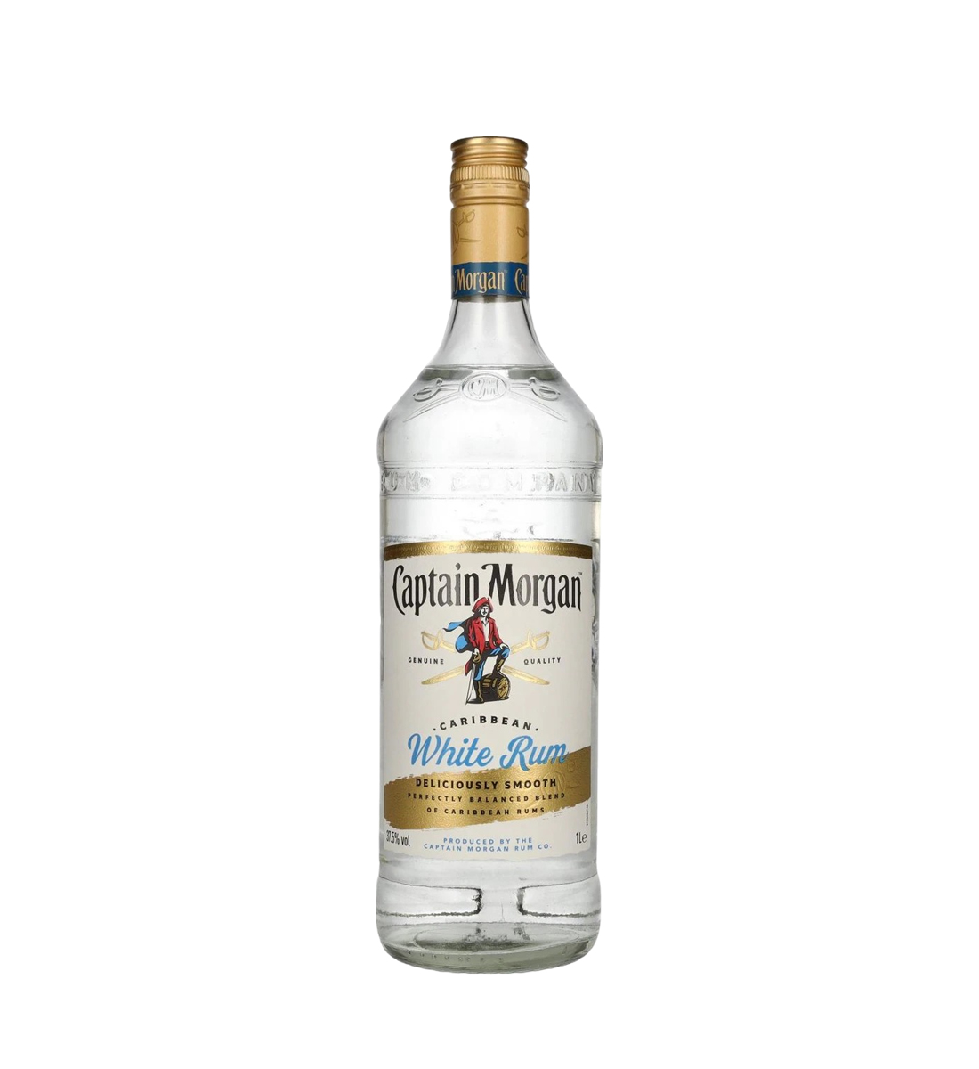 Captain Morgan White Rom 1L | BauturiAlcoolice.ro
