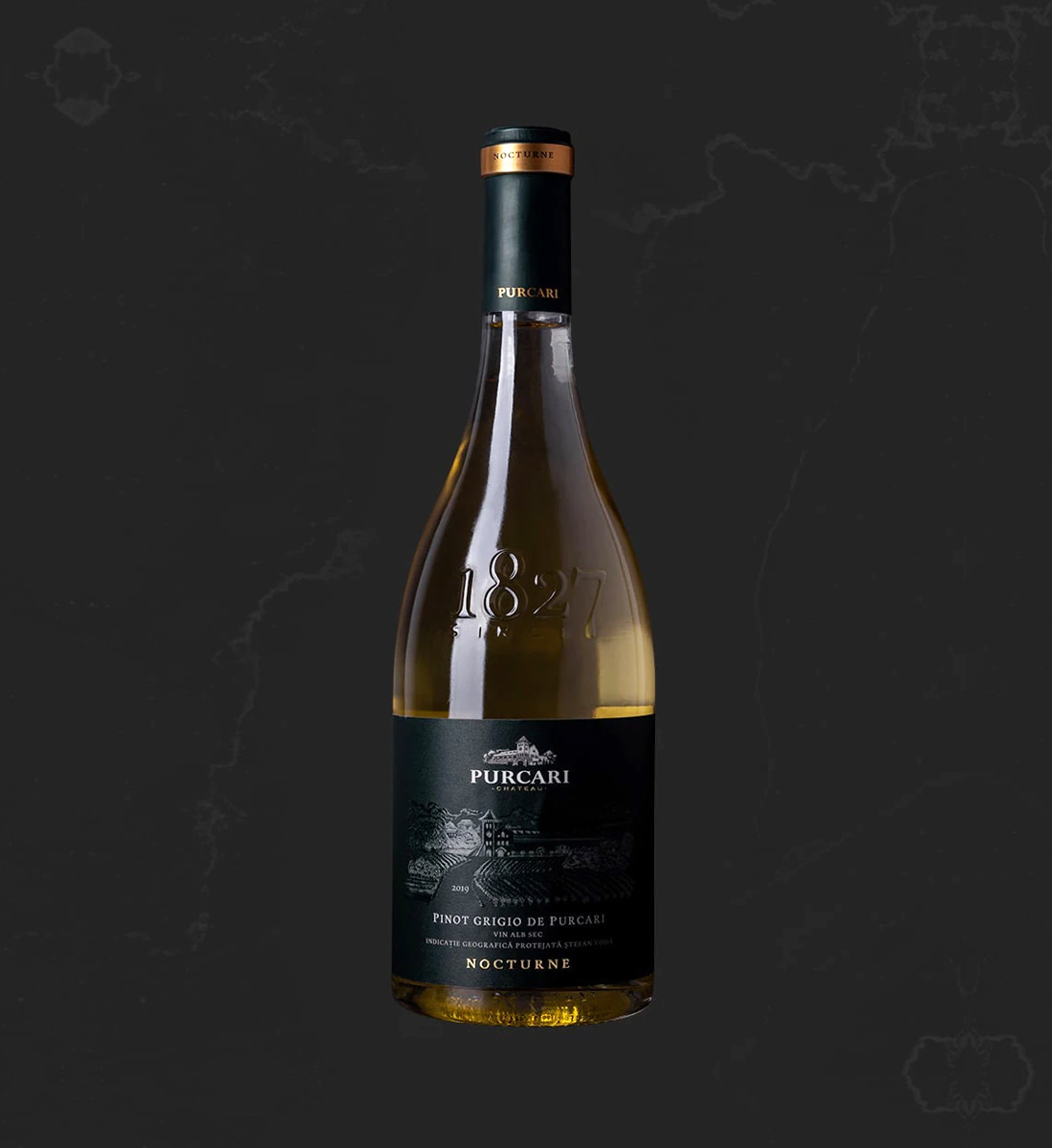 Purcari Nocturne Pinot Grigio de Purcari 0.75L | BauturiAlcoolice.ro