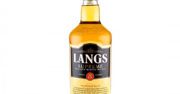 Langs Supreme 5 ani Blended Scotch Whisky 0.7L | BauturiAlcoolice.ro